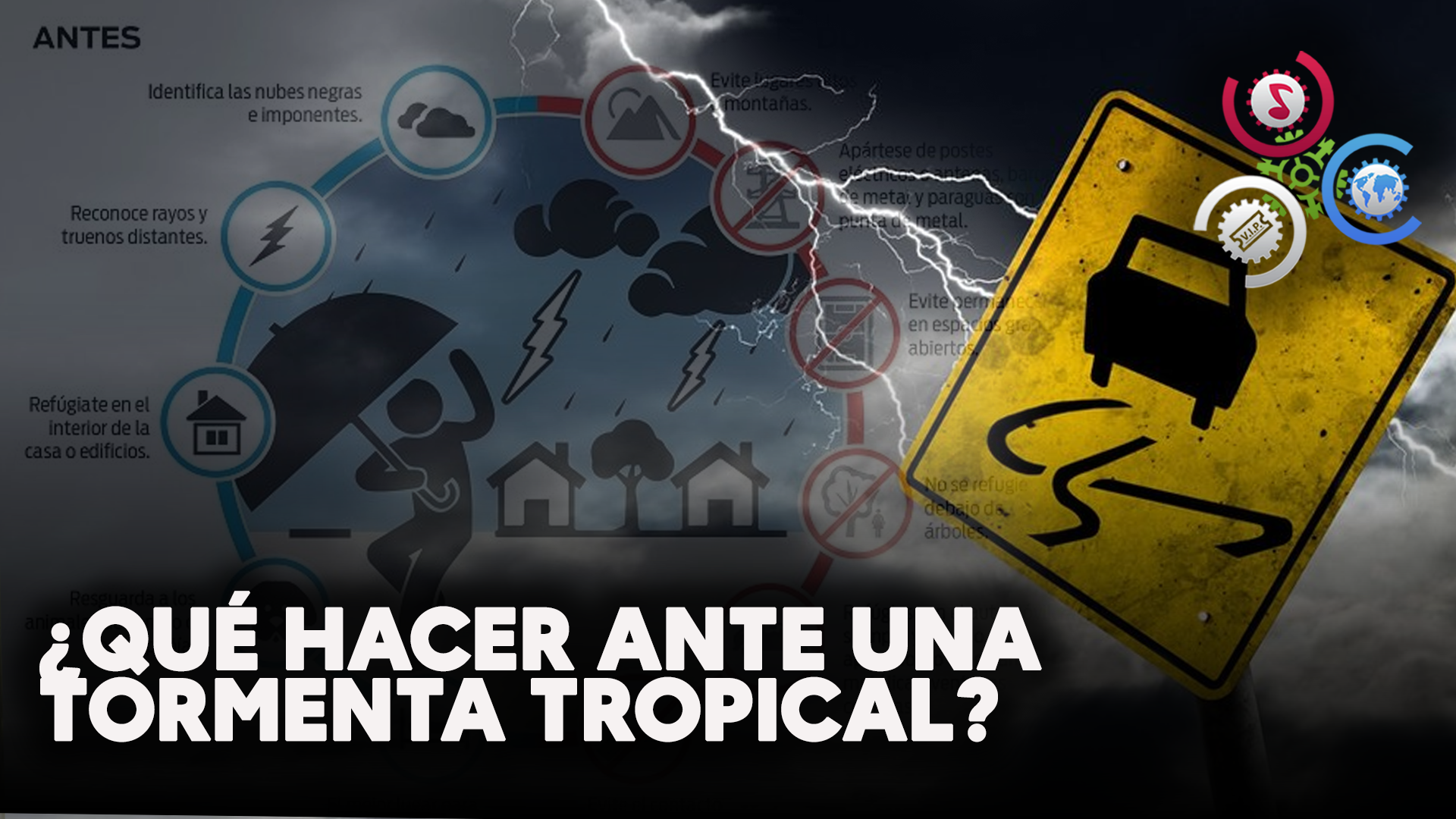¿Qué hacer ante una tormenta tropical? Recomendaciones - Cachicha.com