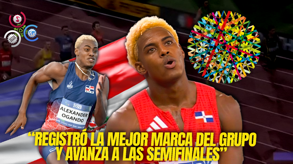 Alexander Ogando avanza a semifinales de los 200 metros en el Mundial ...