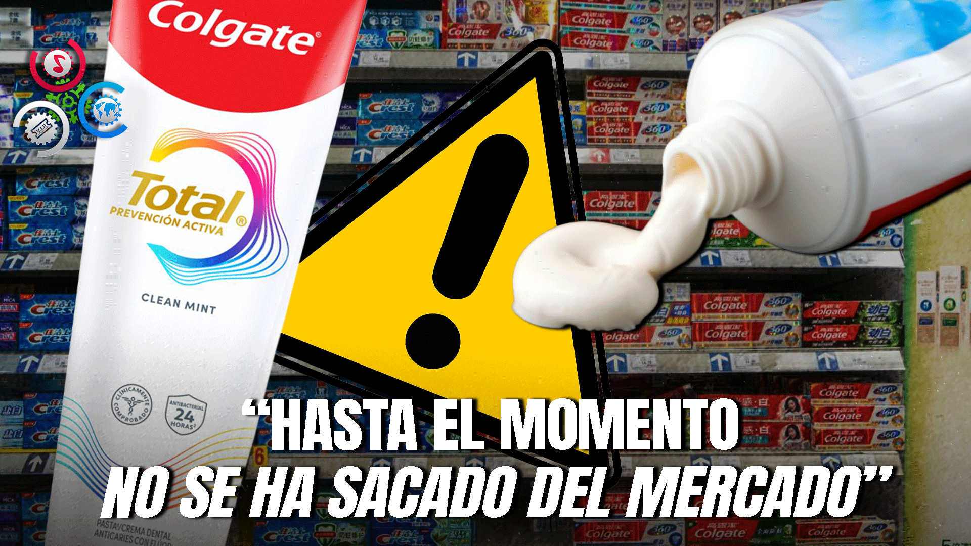 Emiten Alerta por pasta dental Colgate Total Clean Mint - Cachicha.com