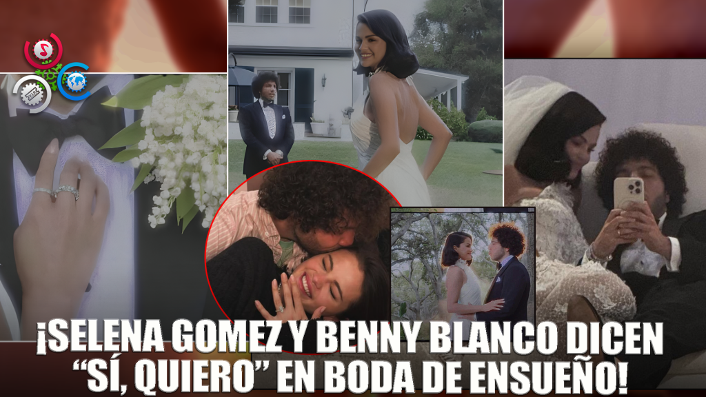 La espera terminó: Selena Gomez y Benny Blanco por fin se dijeron "sí ...