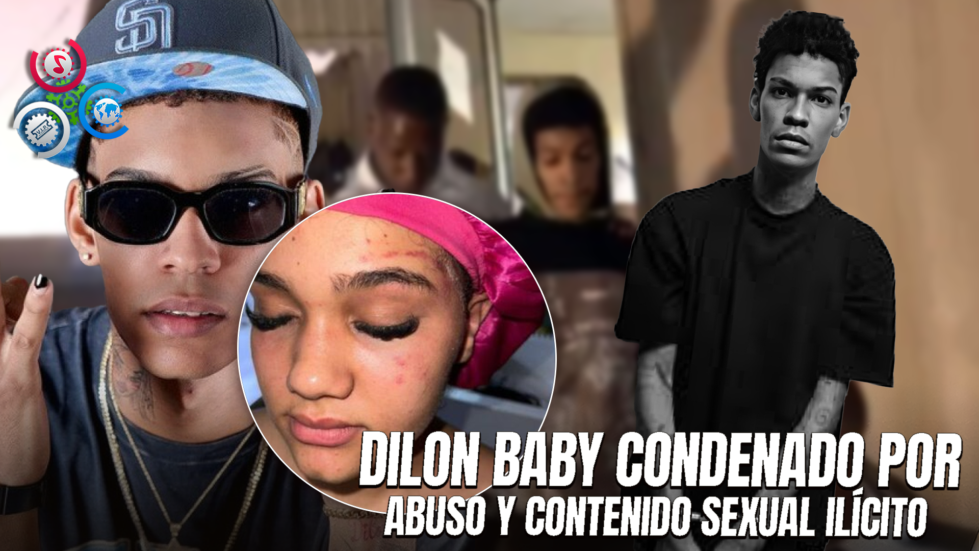 Condenan a Dilon Baby a 5 años por violencia, abuso y pornografía infantil - Cachicha.com
