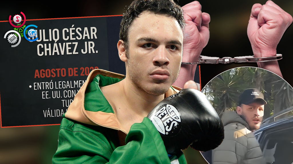 Captan el momento en que ICE detiene a Julio César Chávez: enfrenta deportación inmediata ...