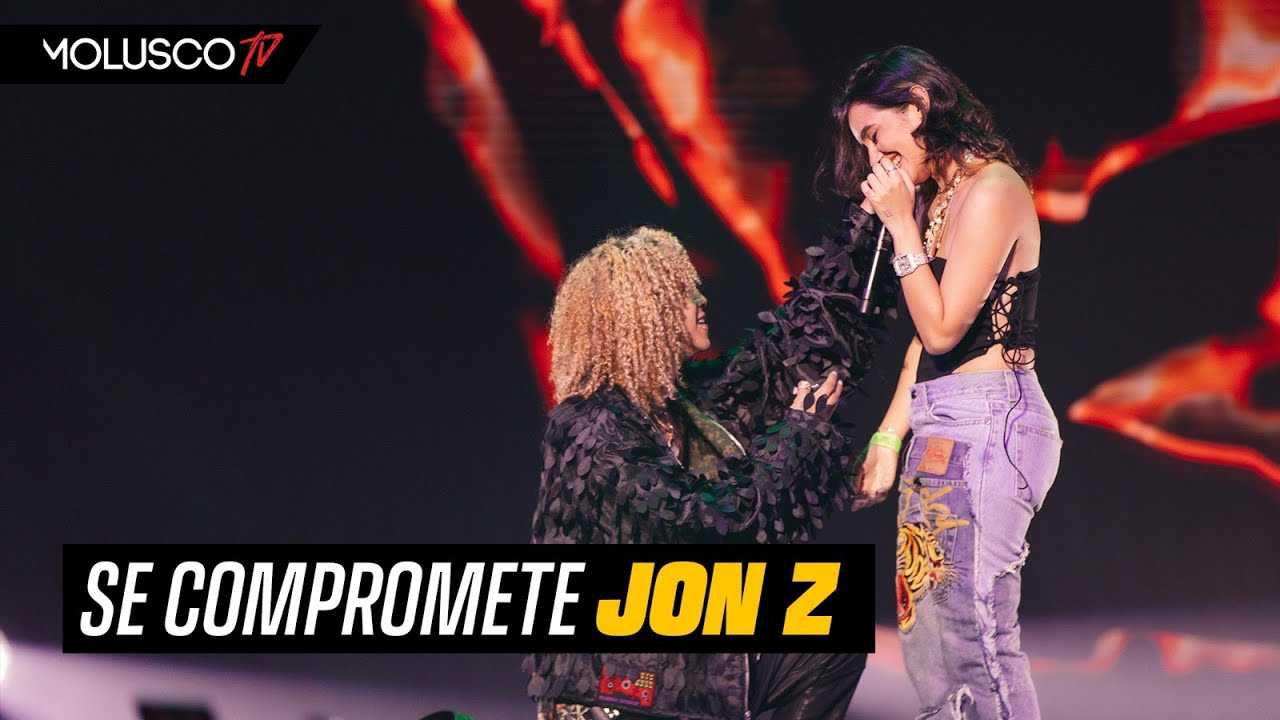 Jon Z propone matrimonio a su novia en el Concierto de Myke Towers - Cachicha.com