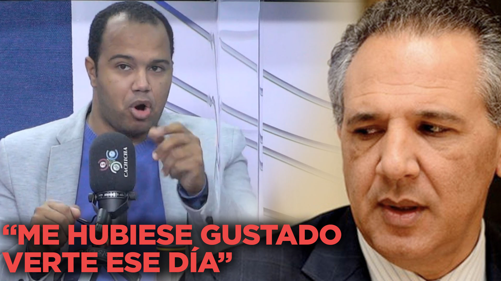 Carlos Mendieta explota contra José Ramón Peralta - Cachicha.com