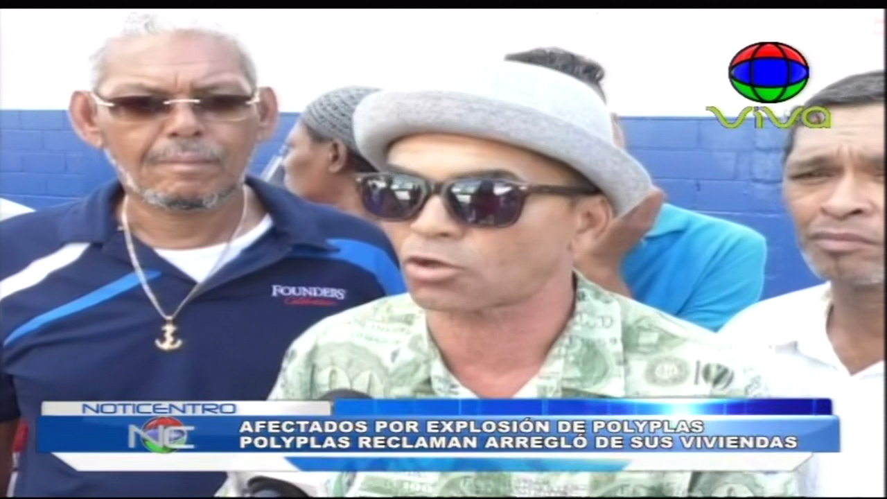 Afectados por explosión PolyPlas reclaman arreglo de sus viviendas ...