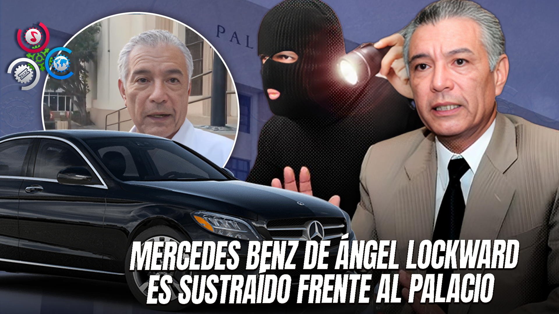 Roban vehículo de Ángel Lockward mientras asistía a audiencia en Ciudad ...
